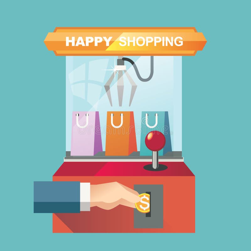 Vector Illustration Concept for Retail Shopping Stock Vector ...