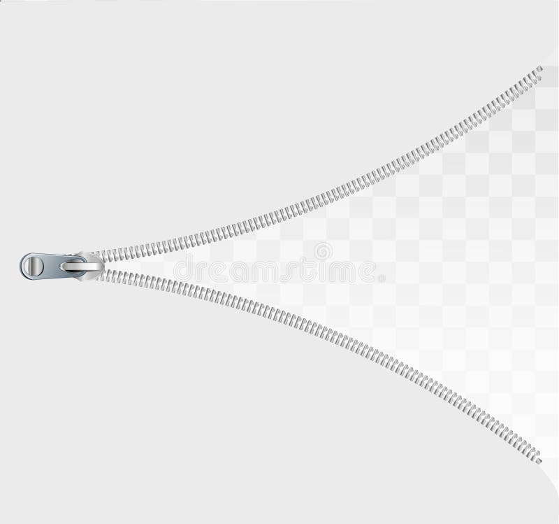 Vector Illustration of 1 2 3 Concept Template Zippered Lock and Unlock ...