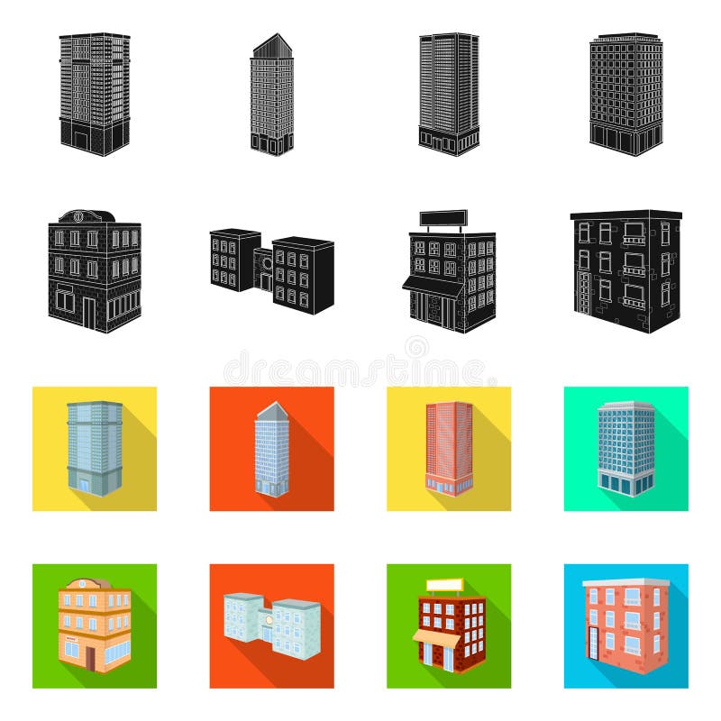 Vector Design of Construction and Building Symbol. Set of Construction ...