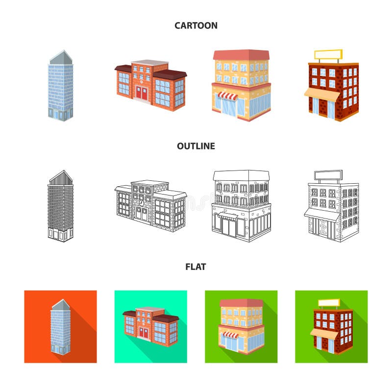 Vector Design of Construction and Building Icon. Collection of ...