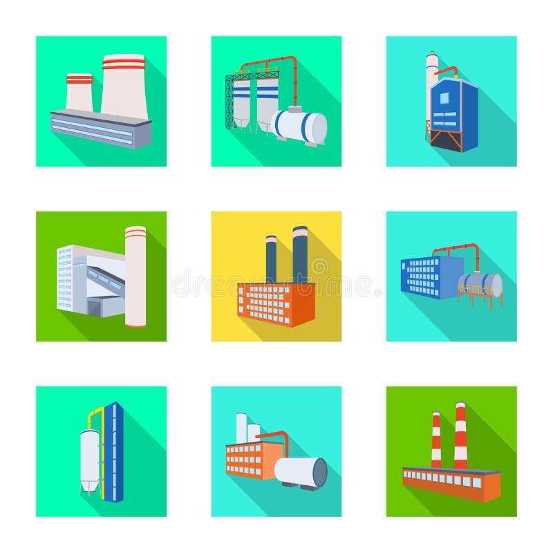 Vector Design of Construction and Equipment Icon. Collection of ...