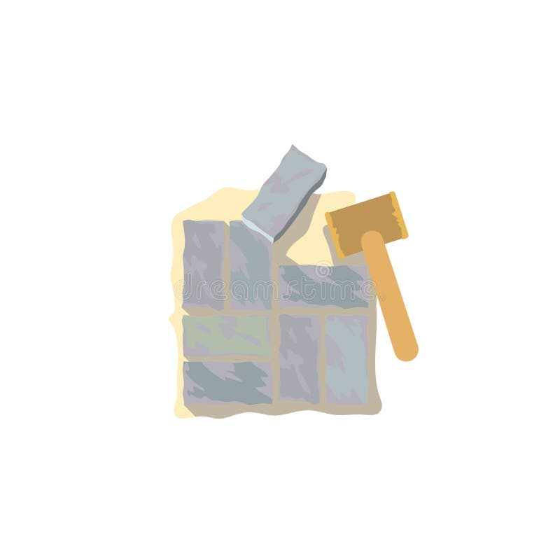 Bricks Icon. Web Icon. Premium Quality Graphic Design. Stock Vector ...