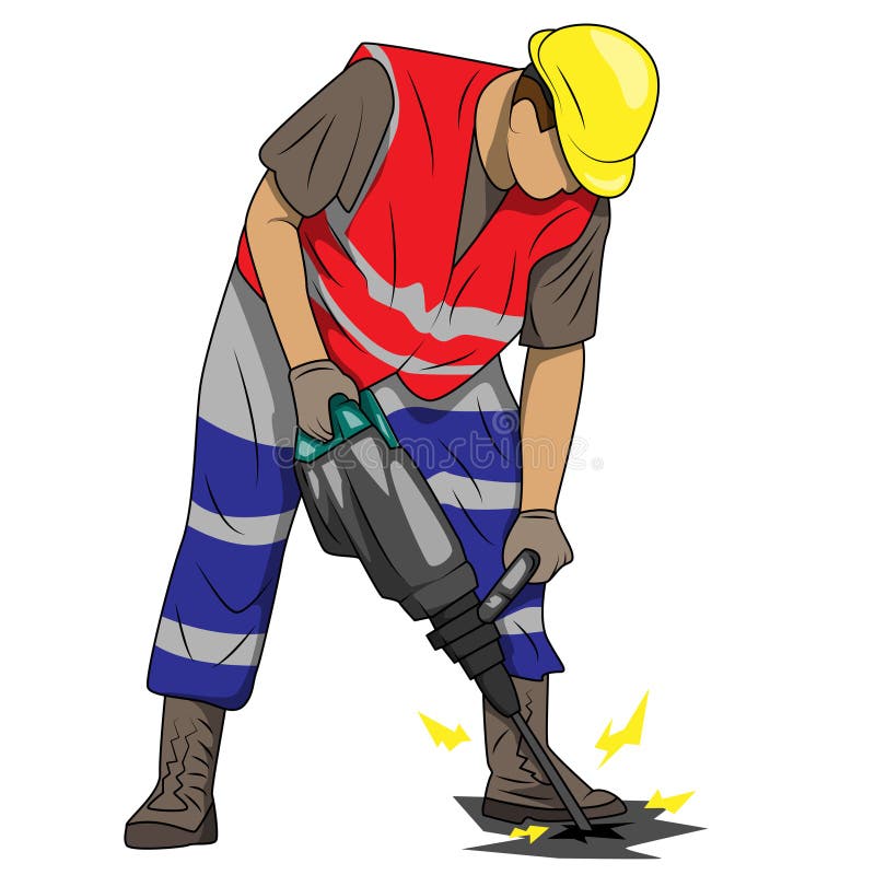 Road Contruction Workers Stock Illustrations – 7 Road Contruction ...