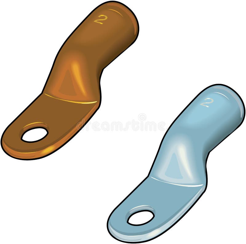 Lug Connectors Vector Illustration Stock Vector - Illustration of ...