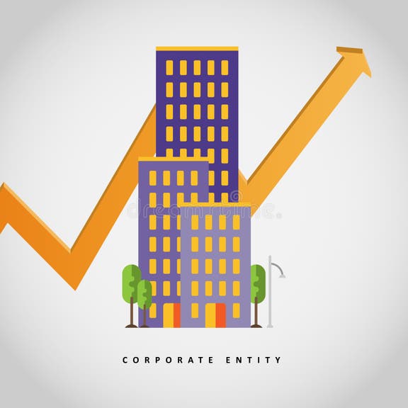 Corporate Entity stock vector. Illustration of concept - 135869639