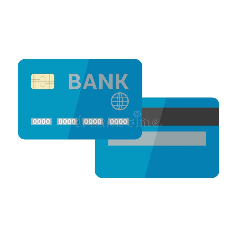 Detailed Realistic Vector Credit Card. Front and Back Side. Stock ...