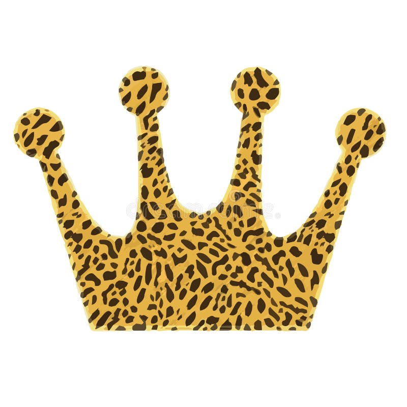 Leopard Crown Stock Illustrations – 1,560 Leopard Crown Stock ...