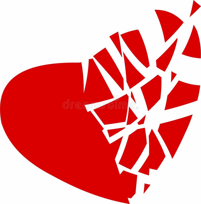 Heart Crumbles Stock Illustrations – 31 Heart Crumbles Stock ...