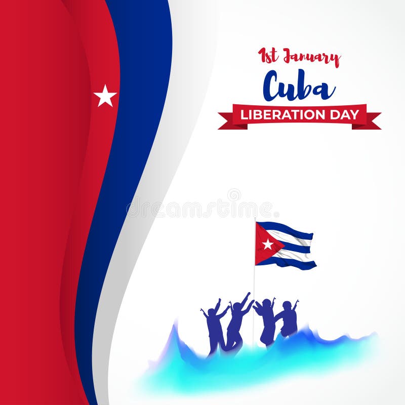 Vector Illustration for Cuba Liberation Day Stock Vector - Illustration ...
