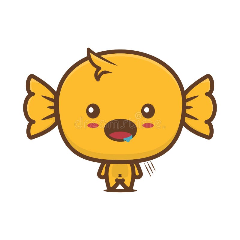 Cute Candy Cartoon Character Stock Vector - Illustration of dessert ...