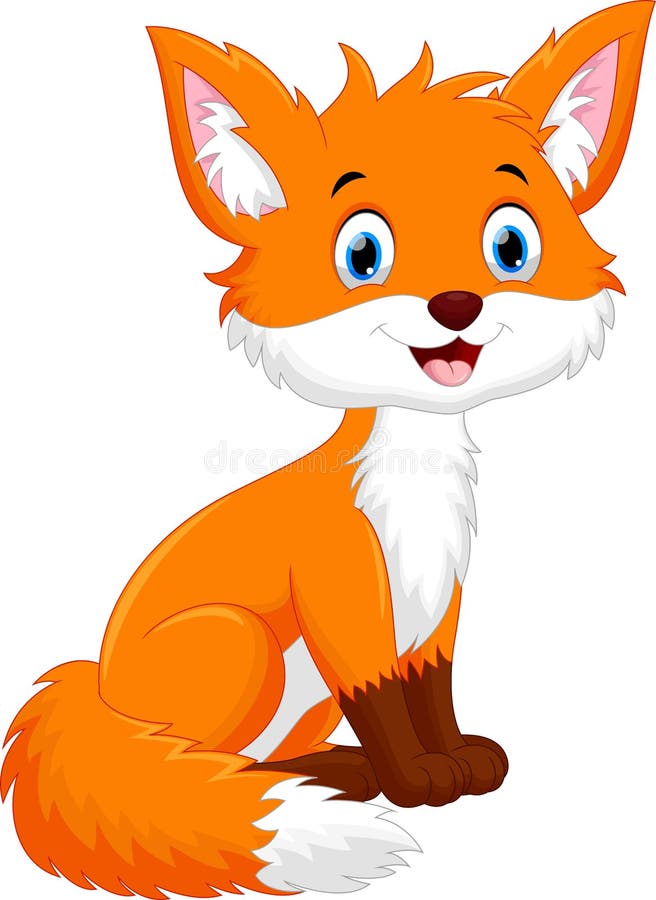 Cartoon Orange Fox Stock Illustrations – 12,193 Cartoon Orange Fox ...