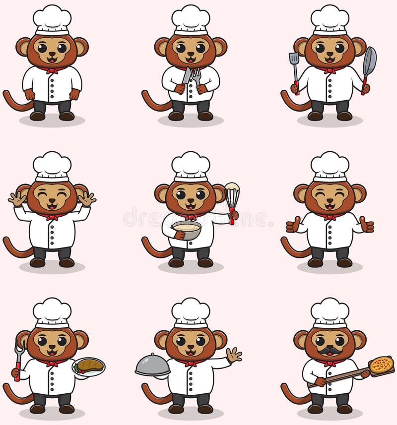 Monkey Chef Stock Illustrations – 231 Monkey Chef Stock Illustrations ...