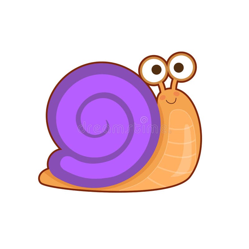 Happy Purple Snail Stock Illustrations – 165 Happy Purple Snail Stock ...
