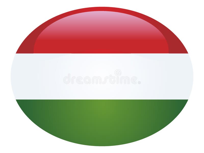 3D Round Flag of Hungary stock vector. Illustration of estonia - 139360440