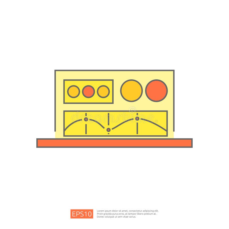 Vector Illustration of a Dashboard with Graphs and Charts. Ideal for ... Vector Illustration of a Dashboard with Graphs and Charts. Ideal for ...