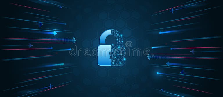 Vector Illustration of Data Security Services. Data Protection, Privacy ...