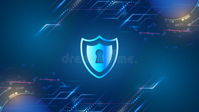 Vector Illustration of Data Security Services. Data Protection, Privacy ...