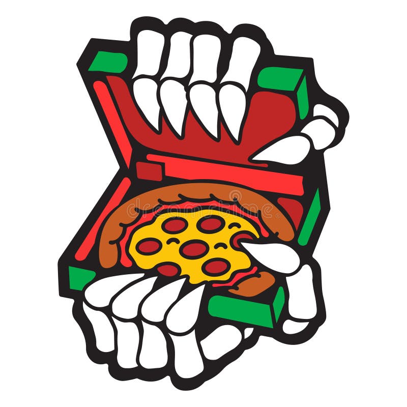 Black Pizza Pizza Slices Symbol Stock Illustrations – 94 Black Pizza ...