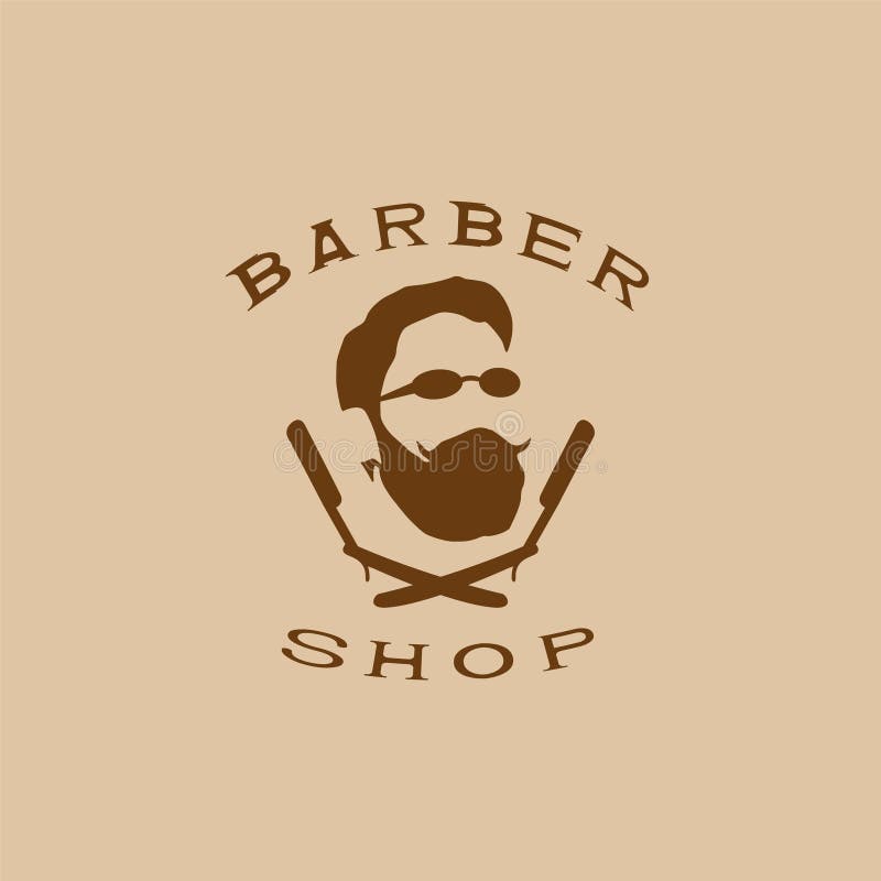 A Vector Illustration Depicting a Man`s Face with a Beard and Glasses ... A Vector Illustration Depicting a Man`s Face with a Beard and Glasses ...