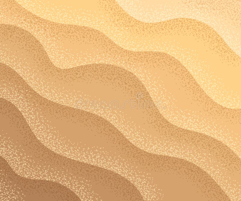 Vector Sand Texture Top View Stock Vector - Illustration of desert, arid: 177704563
