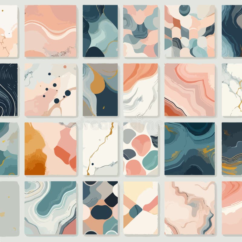 Vector Illustration Design of Creative Modern Luxury Marble Texture for ...