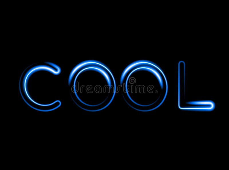 Vector Illustration Design of the Inscription Cool Stock Vector ...