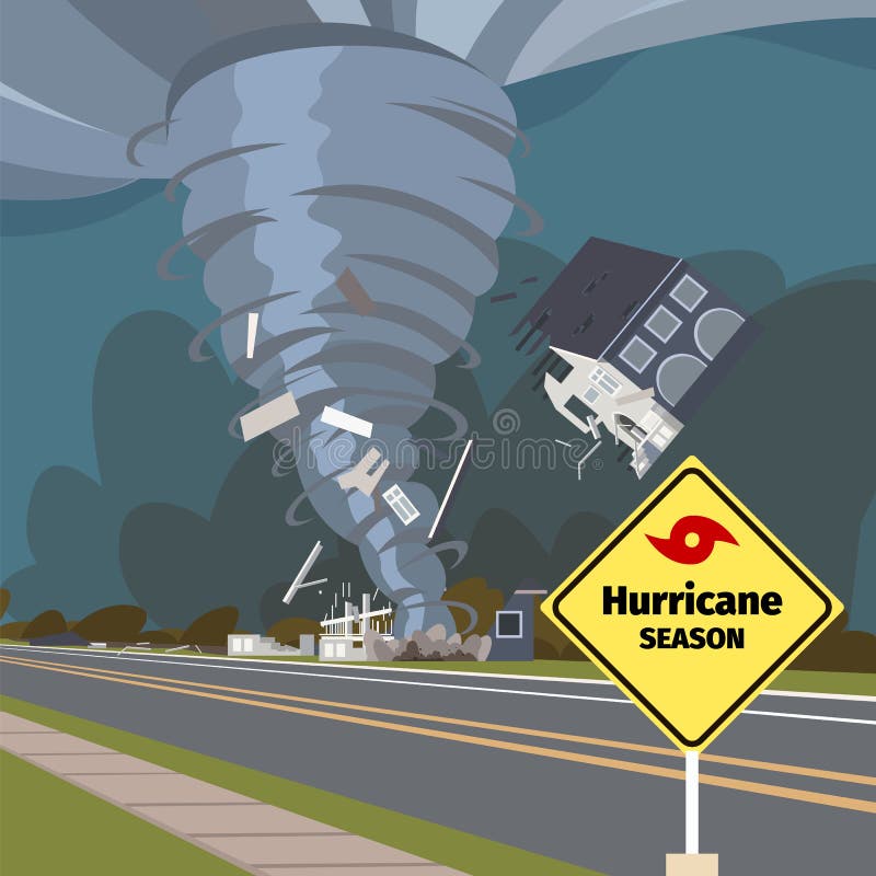 Destructive Storm Stock Illustrations – 223 Destructive Storm Stock ...