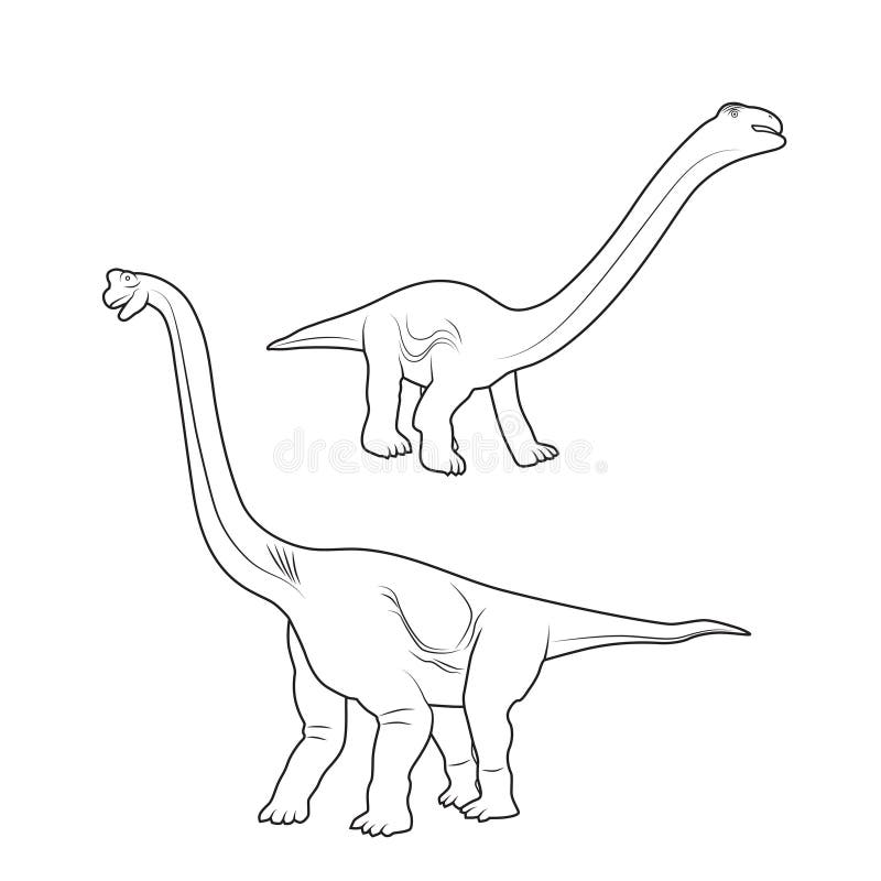 Dinosaur Line Art Stock Illustrations – 4,760 Dinosaur Line Art Stock ...