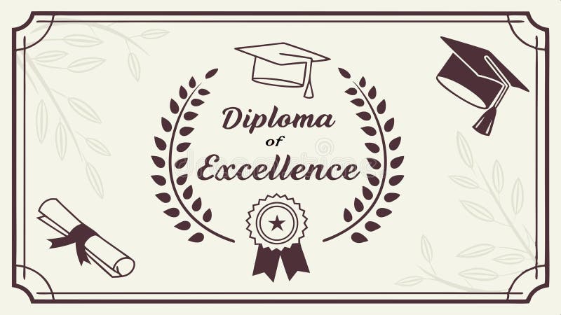 Excellence Certificate Stock Illustrations – 6,791 Excellence ...