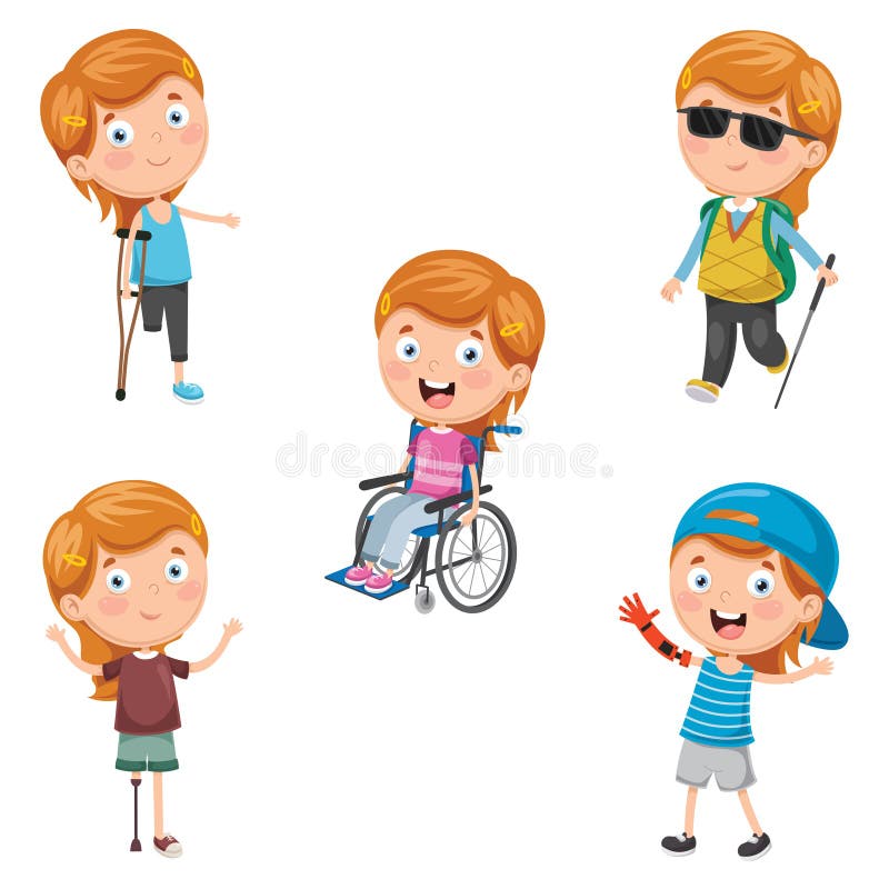 Deaf Child Cartoon Stock Illustrations – 160 Deaf Child Cartoon Stock ...