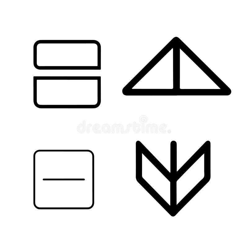 Vector Illustration of Diverse Arrow Icons in Various Styles Stock ...
