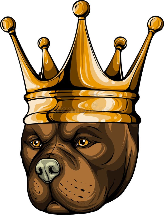 Dog Head Logo Crown Stock Illustrations – 185 Dog Head Logo Crown Stock ...