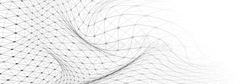 Vector Illustration. Dots Ripple Across Surface, Reflecting Subtle Flow ...