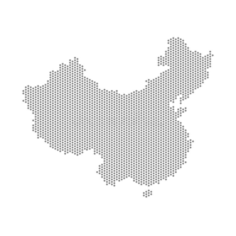 China Map Dotted Stock Illustrations – 377 China Map Dotted Stock ...
