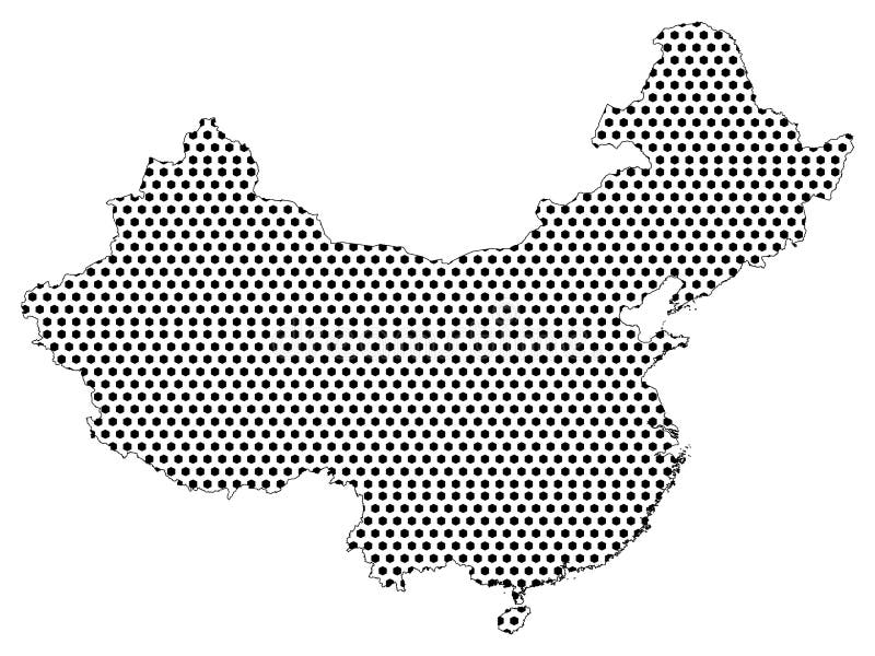 China Map Dotted Stock Illustrations – 351 China Map Dotted Stock ...