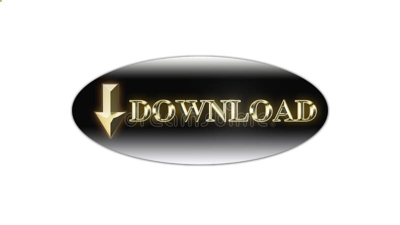 Download Gold Text Button Stock Illustrations – 253 Download Gold Text ...