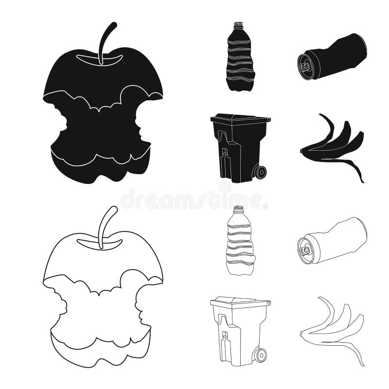 Vector Illustration of Dump and Sort Symbol. Collection of Dump and ...