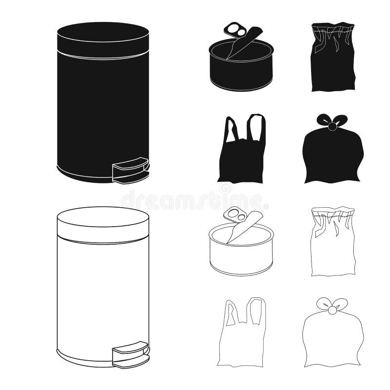 Vector Illustration of Dump and Sort Symbol. Collection of Dump and ...