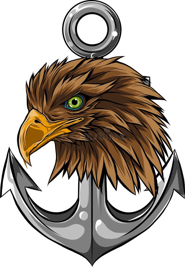 Eagle Anchor Tattoo Stock Illustrations – 75 Eagle Anchor Tattoo Stock ...