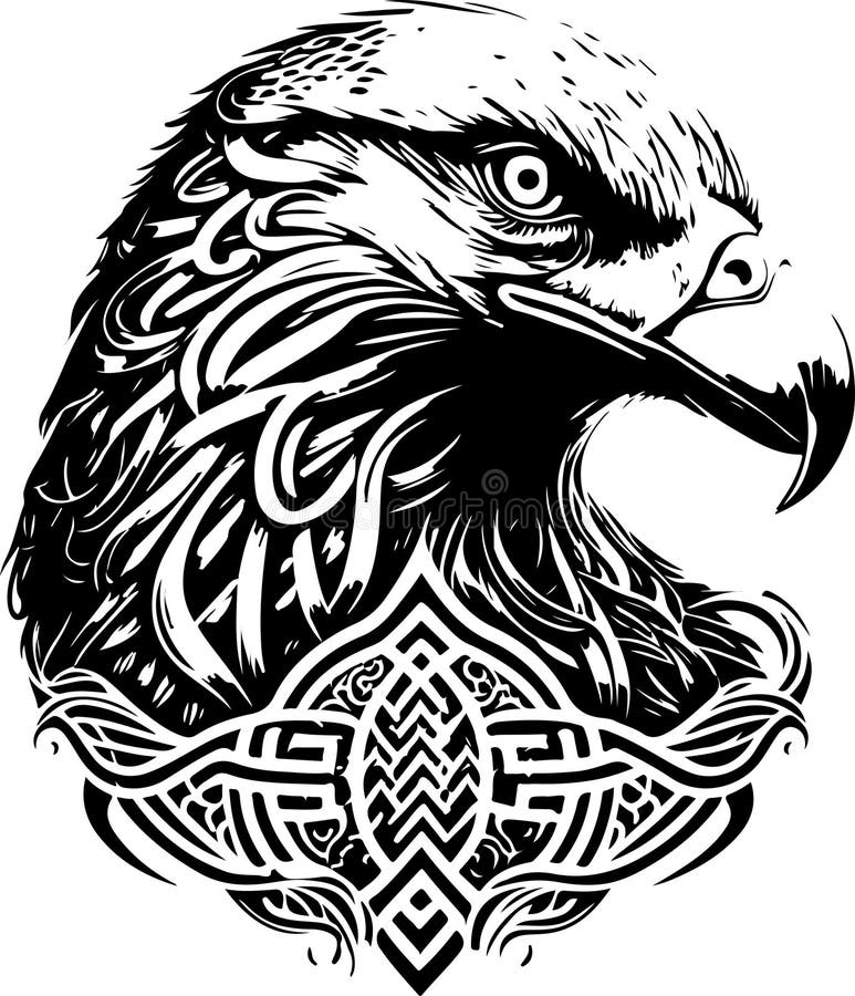 Celtic Knot Hawk
