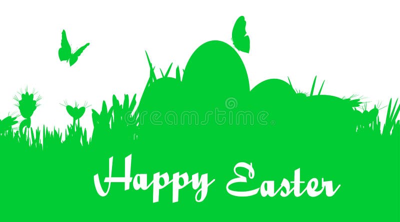 Vector Illustration with Easter Theme. Stock Vector - Illustration of ...
