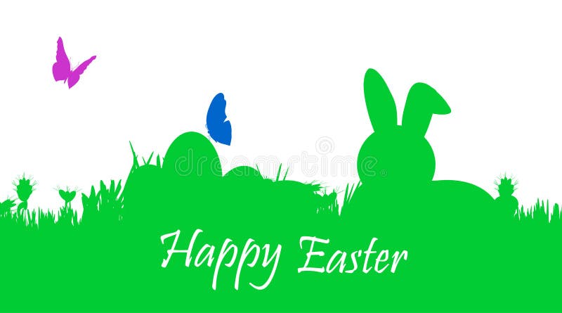 Vector Illustration with Easter Theme. Stock Vector - Illustration of ...