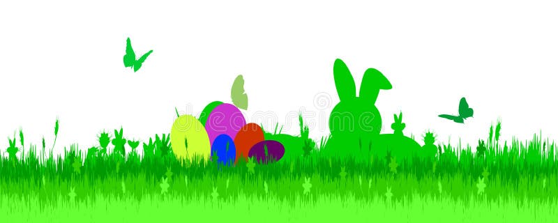 Vector Illustration with Easter Theme. Stock Vector - Illustration of ...