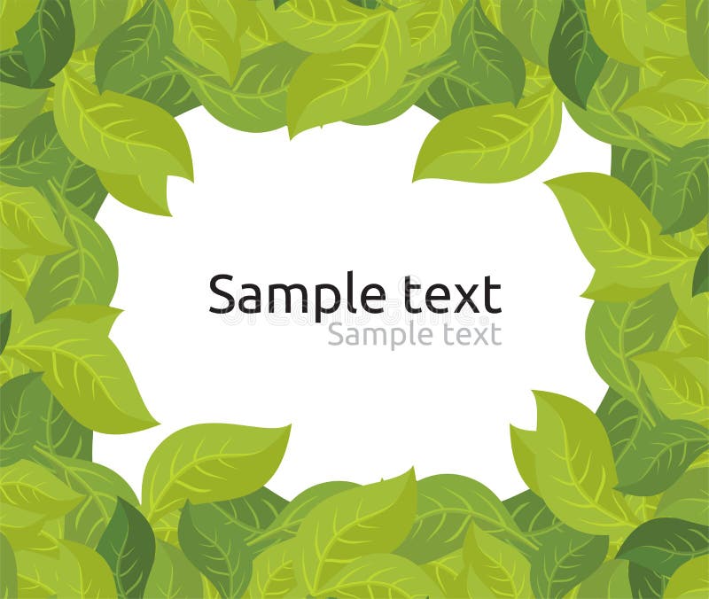 Eco frame stock vector. Illustration of globe, decoration - 29707623