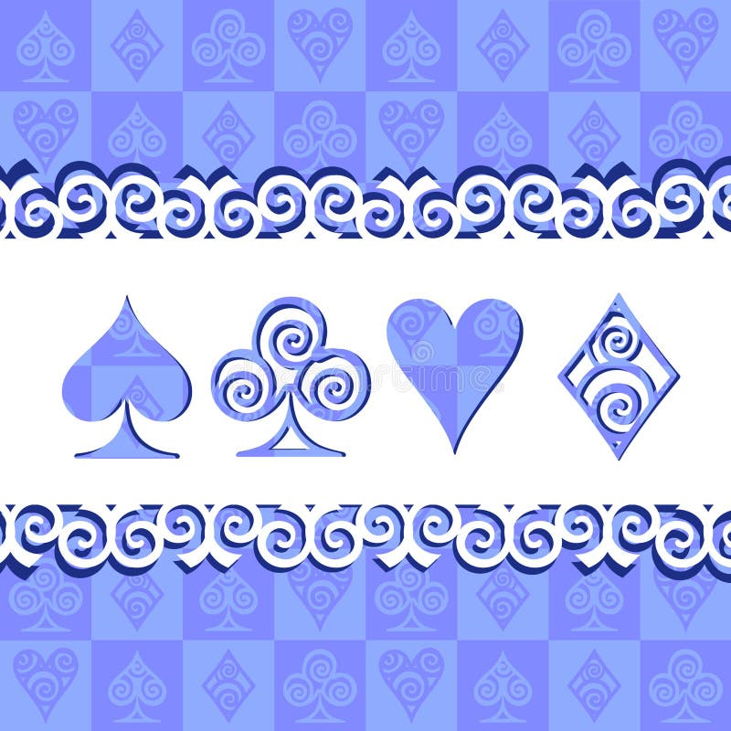 Playing Cards Frame Stock Illustrations – 1,326 Playing Cards Frame ...