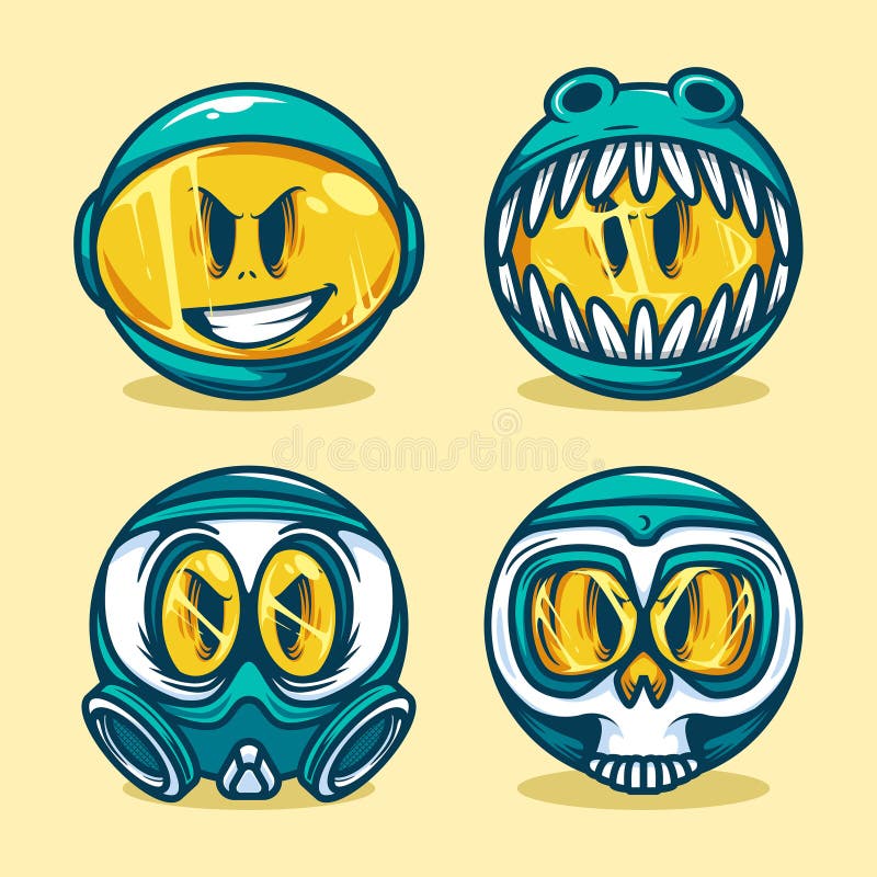 Emoji Masks Stock Illustrations – 304 Emoji Masks Stock Illustrations ...