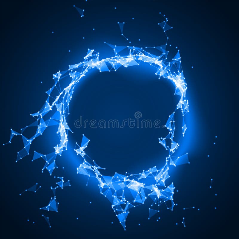Vector Illustration of Enrgy Ring Stock Vector - Illustration of ...