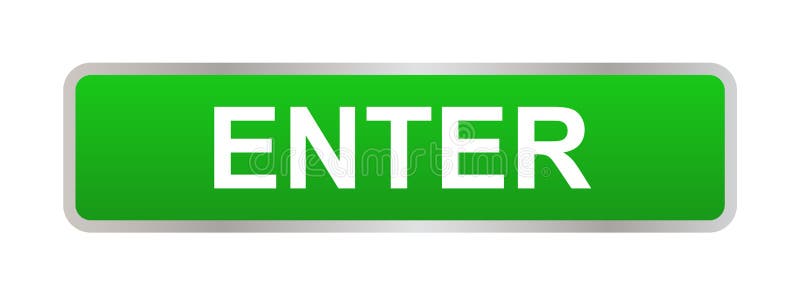 Enter button stock vector. Illustration of element, glossy - 157278035