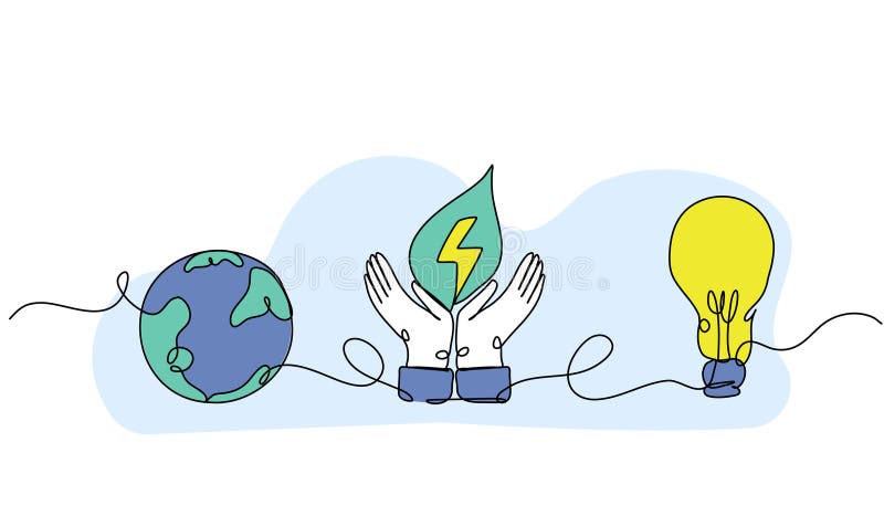 Vector Illustration of Environmental Awareness. Modern Flat in ...