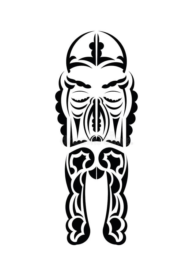 Polynesian Warrior Drawings